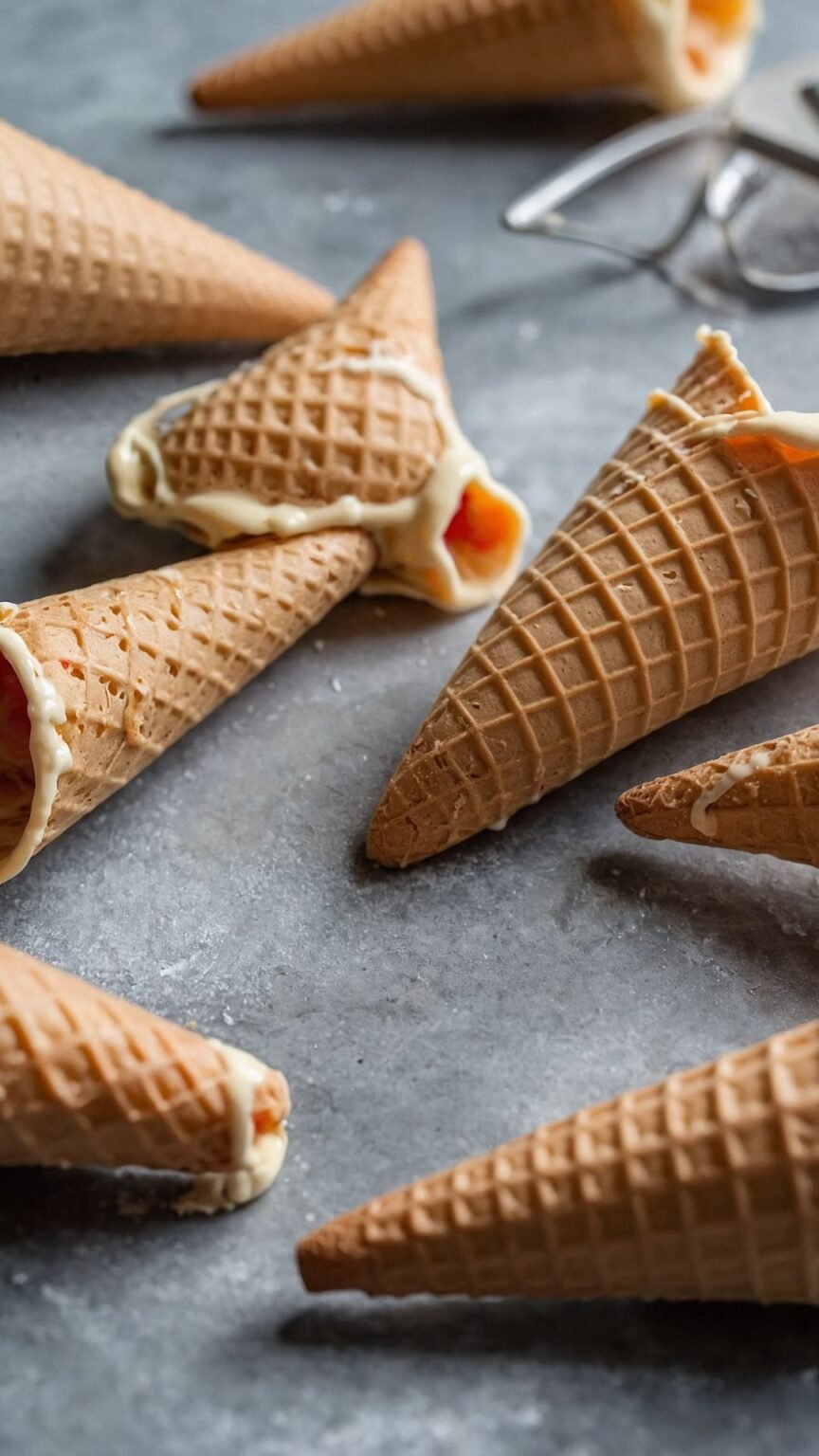 Homemade Ice Cream Cones Recipe - Yum Yarns
