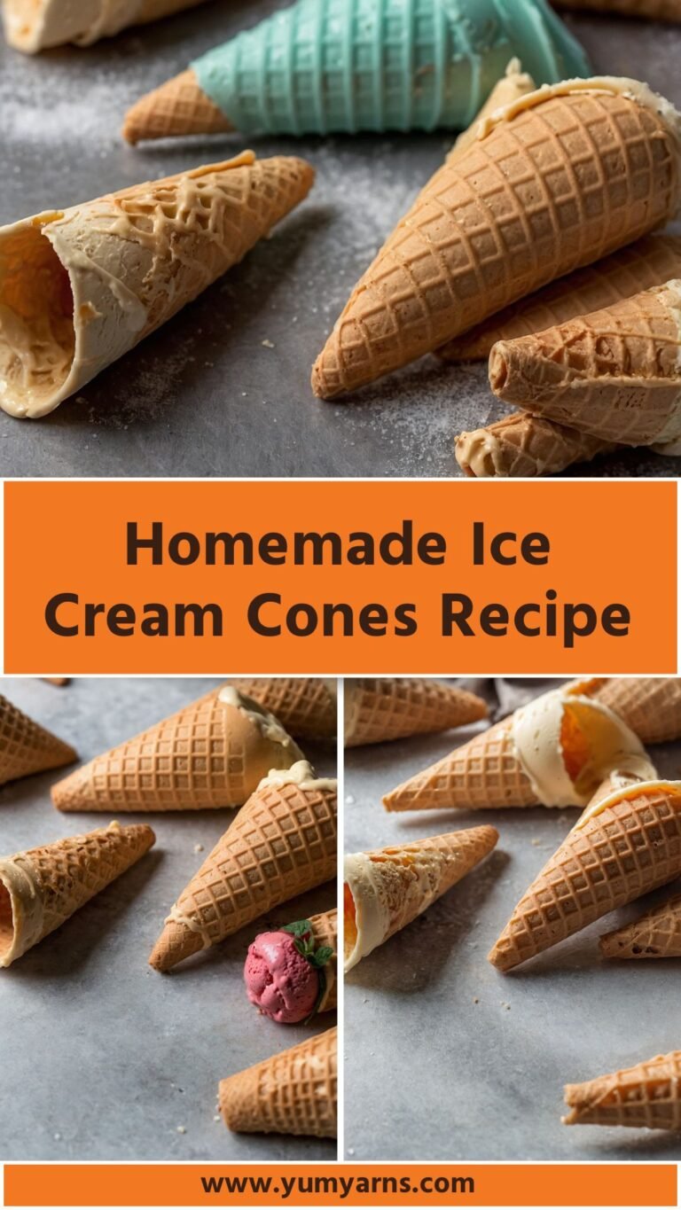 Homemade Ice Cream Cones Recipe - Yum Yarns
