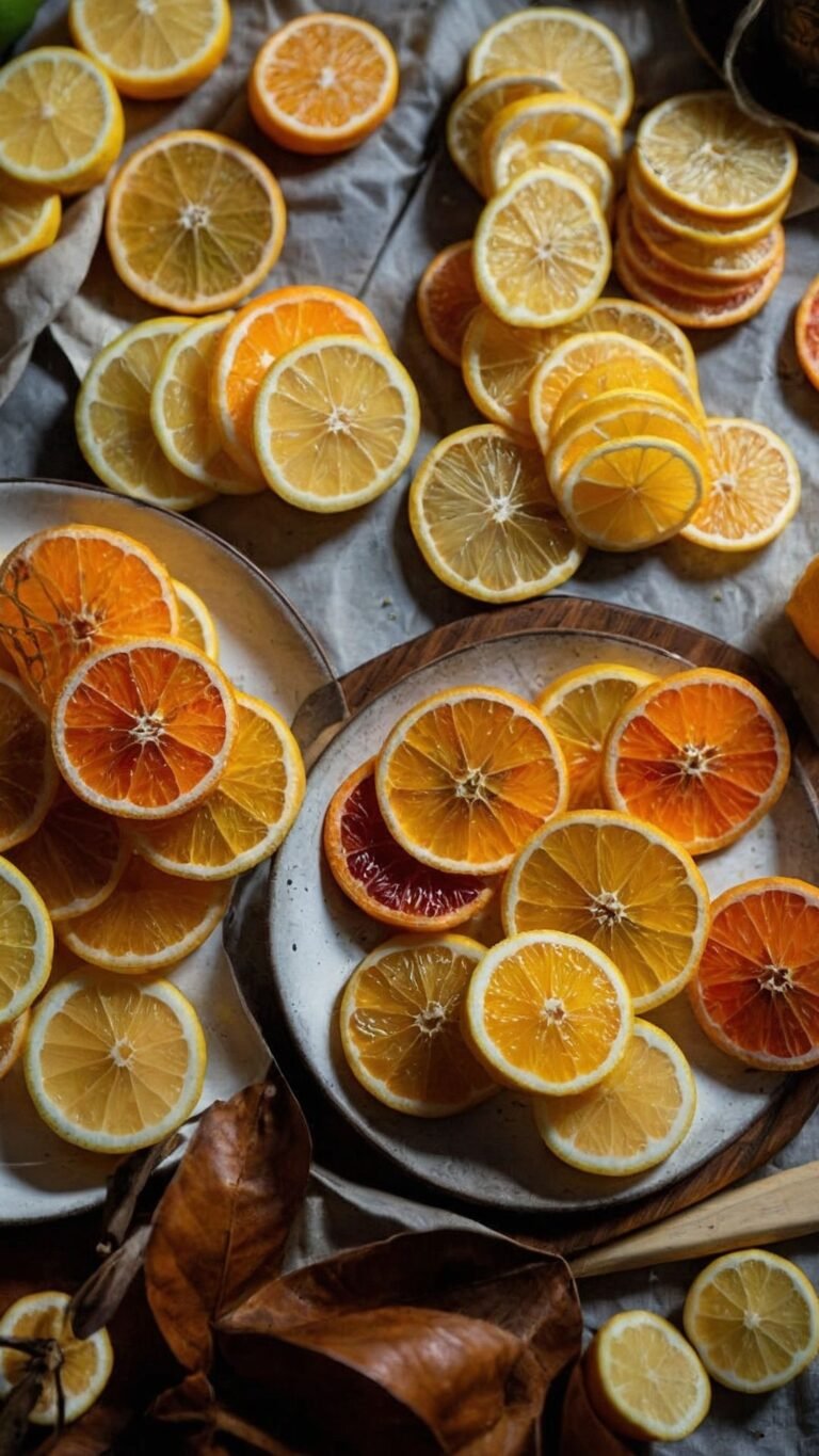 Dehydrated Citrus Wheels Recipe - Yum Yarns