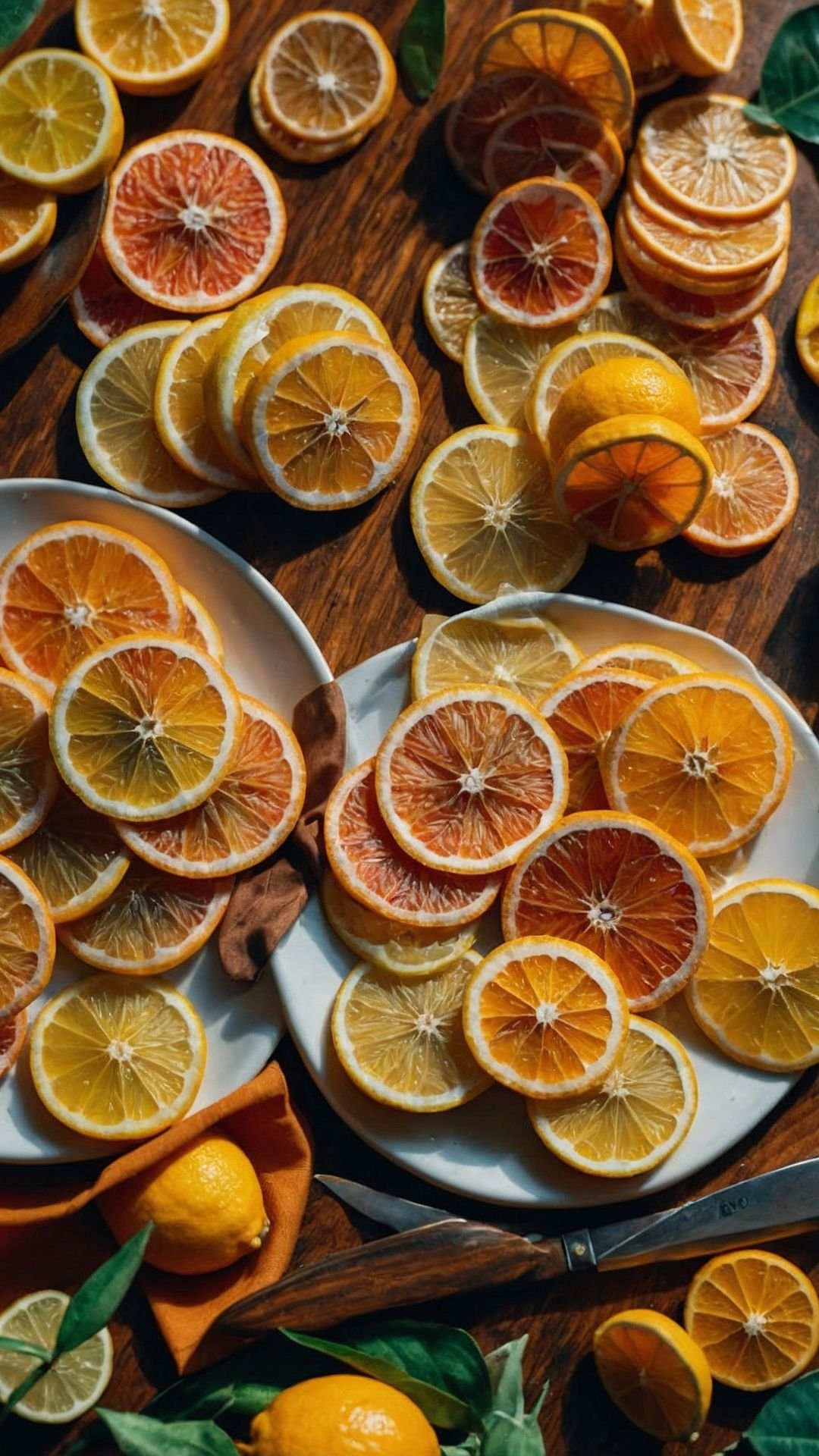Dehydrated Citrus Wheels Recipe - Yum Yarns