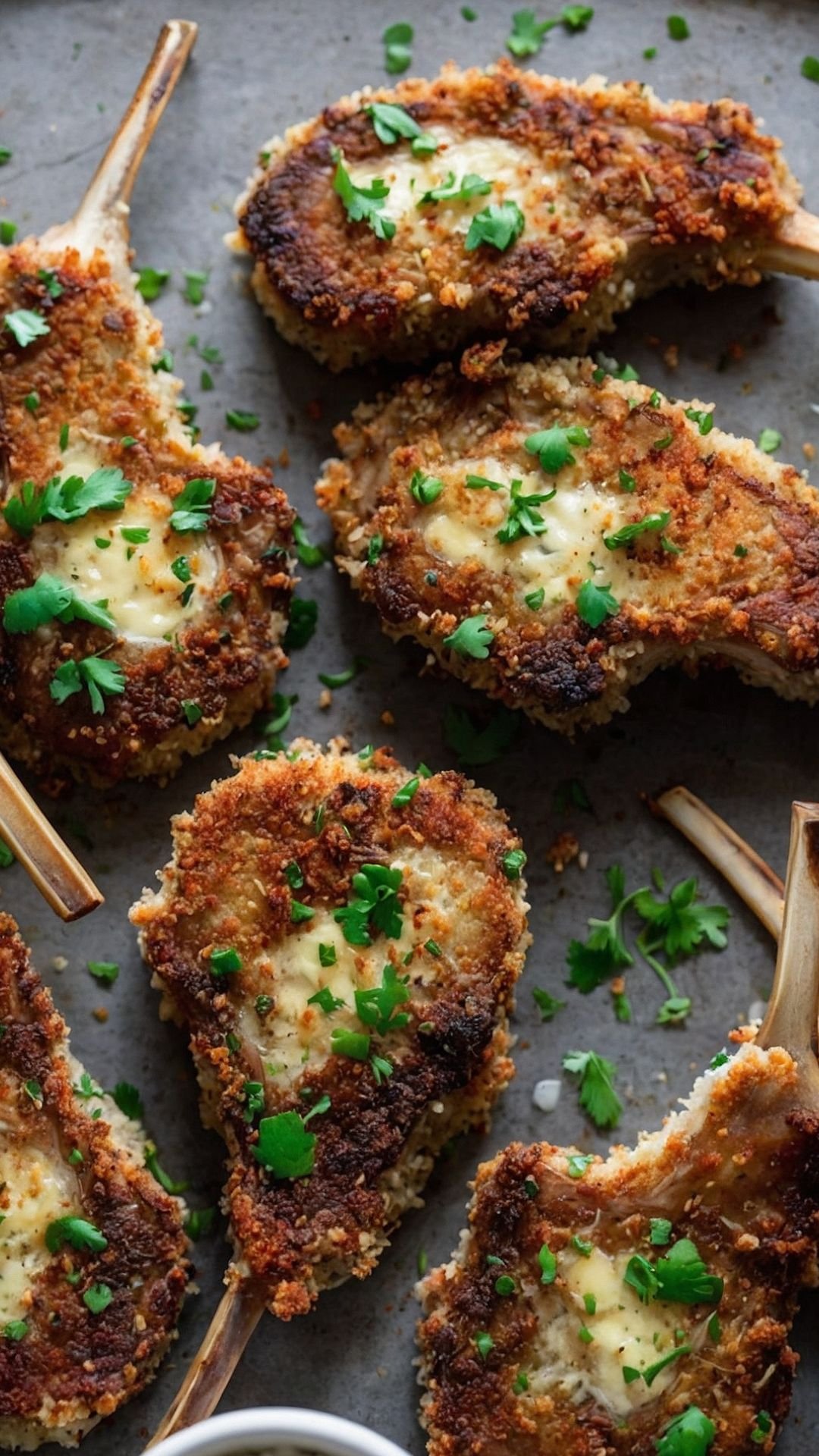 Panko Crusted Lamb Chops - Yum Yarns